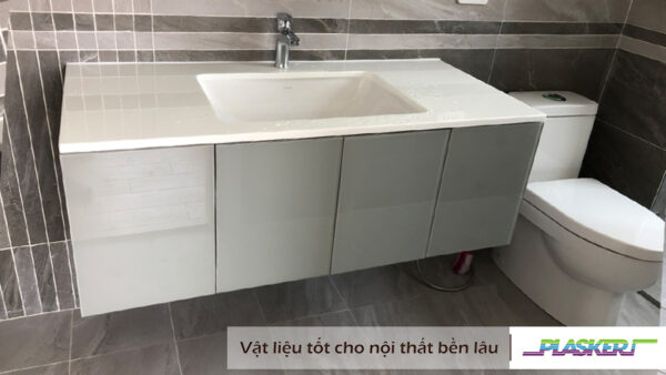 Tủ Lavabo Nhựa Phủ Acrylic đẹp - hiện đại 2023 - Picomat Sài Gòn